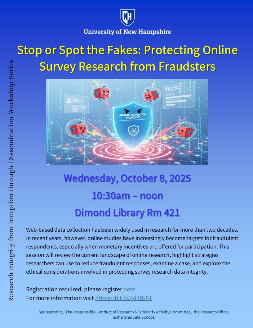 Stop or Spot the Fakes: Protecting Online Survey Research from ...